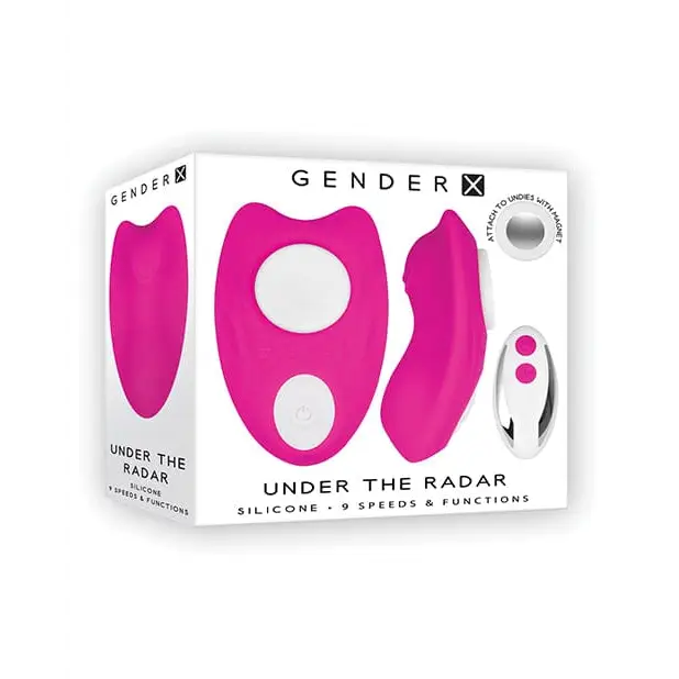 Get Sneaky Pleasure with Gender X Under The Radar - Pink Remote Control ...